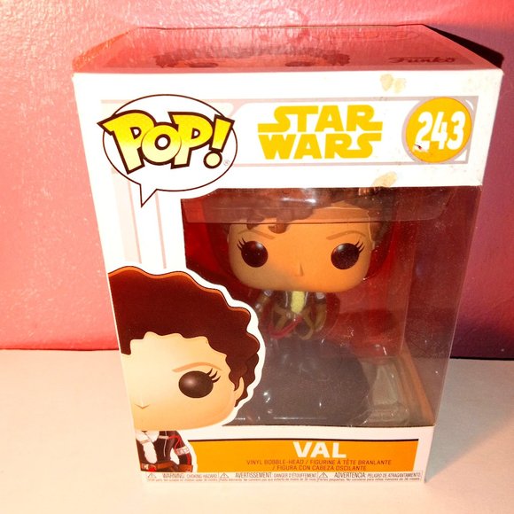 Star Wars FUNKO | Toys | Funko Pop Star Wars Disney Val Number 243 ...